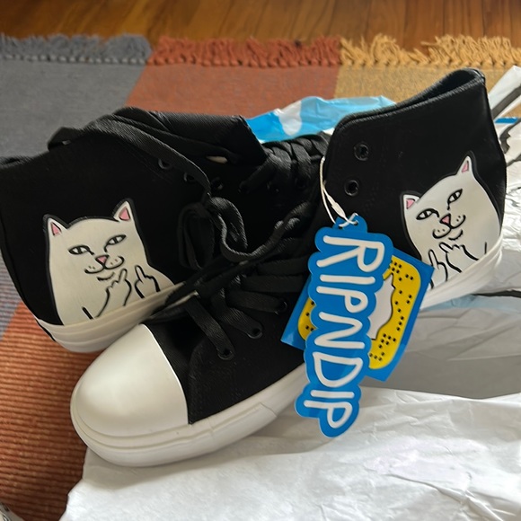 Ripndip | Shoes | Lord Nermal Hightop Shoes Black | Poshmark
